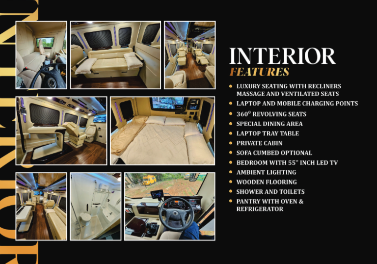 hyderabad luxury caravan manufacturer